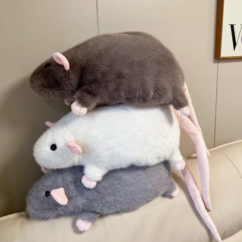 Chonky Rat Plushie – Bubbleberry Shop