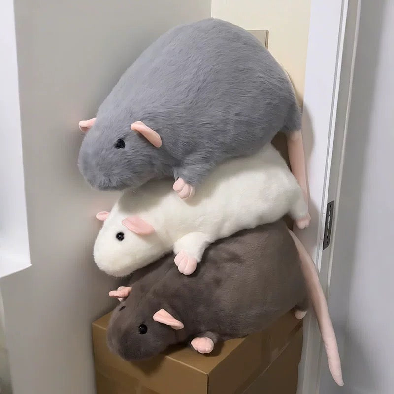 Chonky Rat Plushie – Bubbleberry Shop